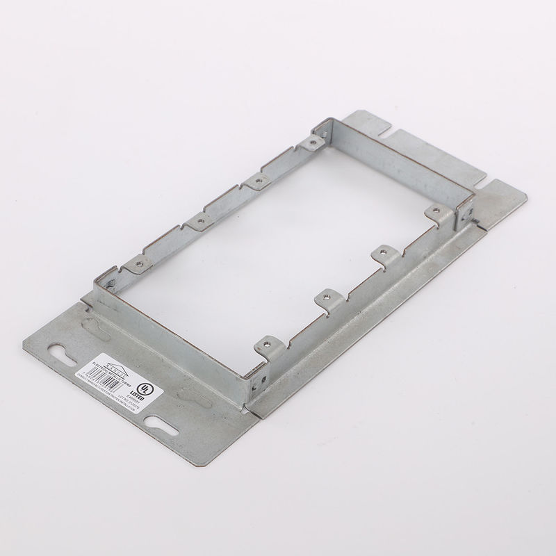 UL Listed Galvanized Steel outlet box mud ring one gang to three gang ...