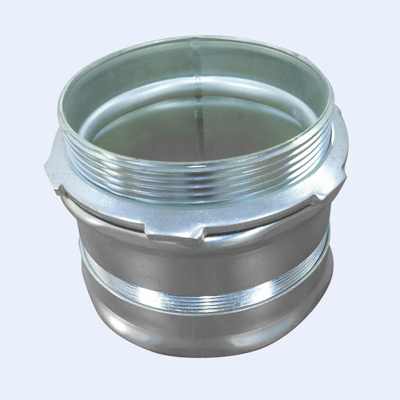 Ul Listed Emt Compression Connector With Steel Locknut Electro Gal