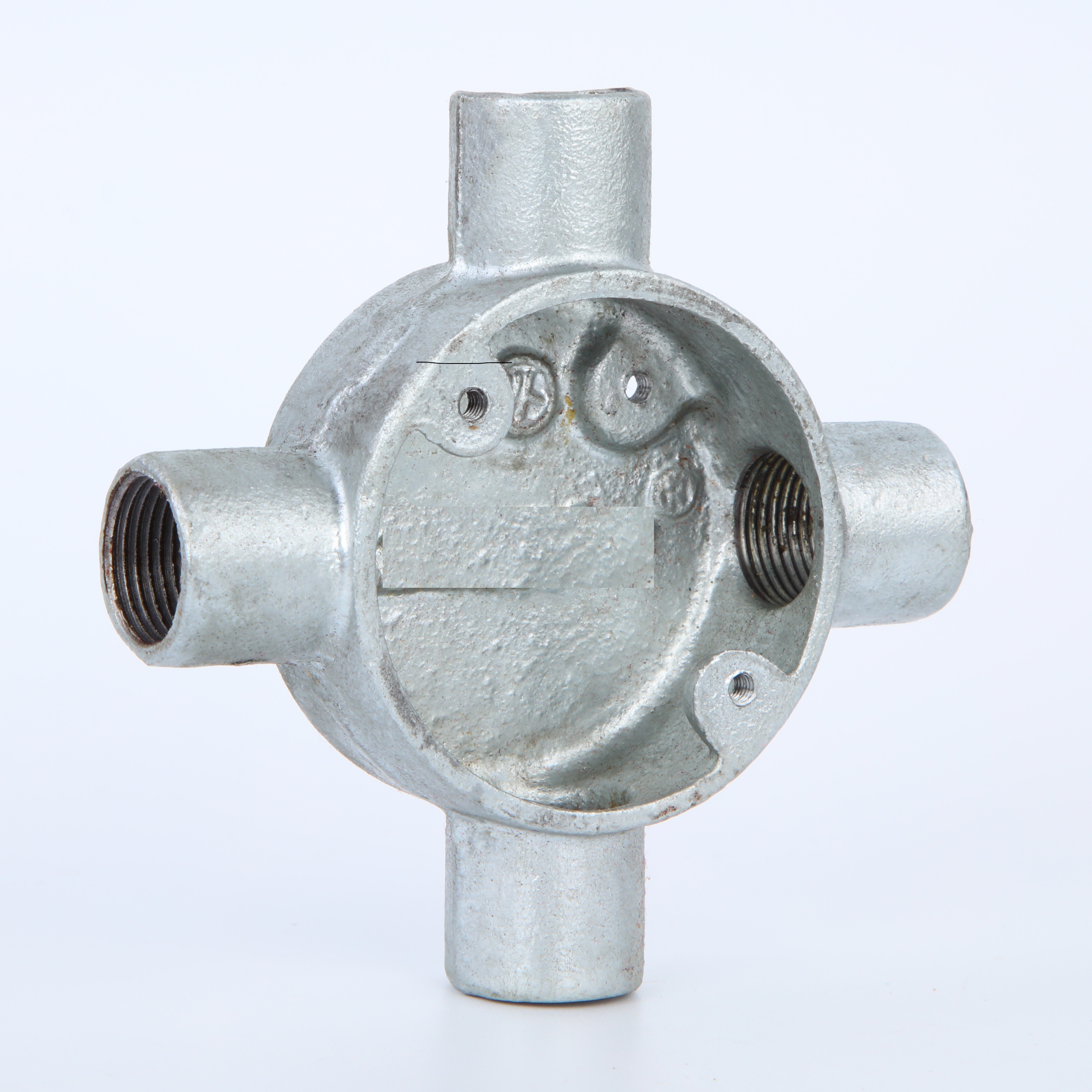 Hot Dip Galvanized Electrical Junction Box One Way To Four Way , Size ...