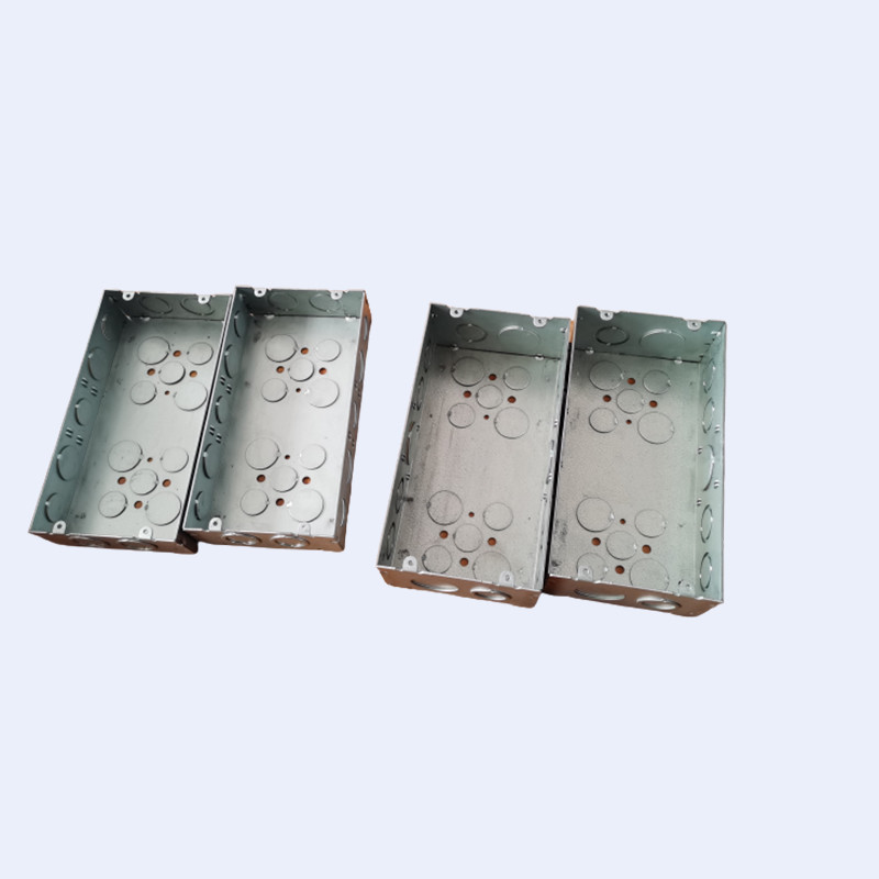 Pre Fabrication Electrical Conduit Junction Box 1.60mm Thickness Welded ...