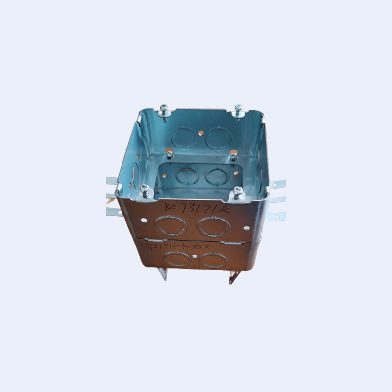 Pre Fabrication Wall Stud Conduit Junction Box Extension Ring 1.20mm